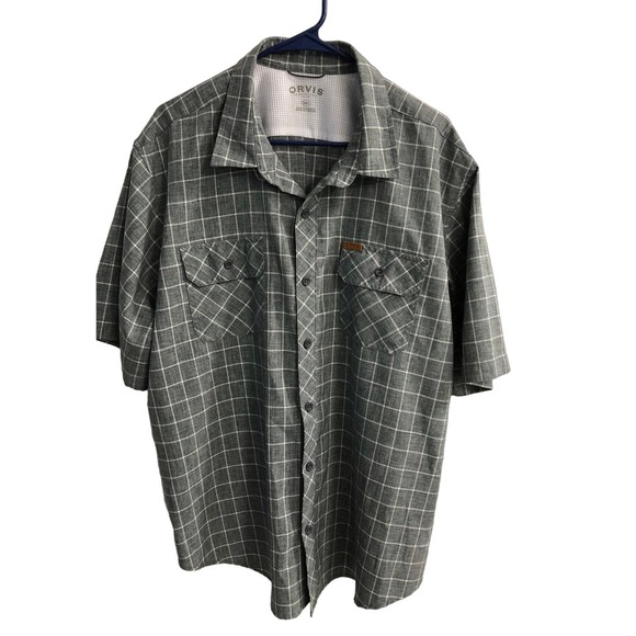 Orvis | Shirts | Orvis Classic Collection Grey Mens Shirt Xxl | Poshmark